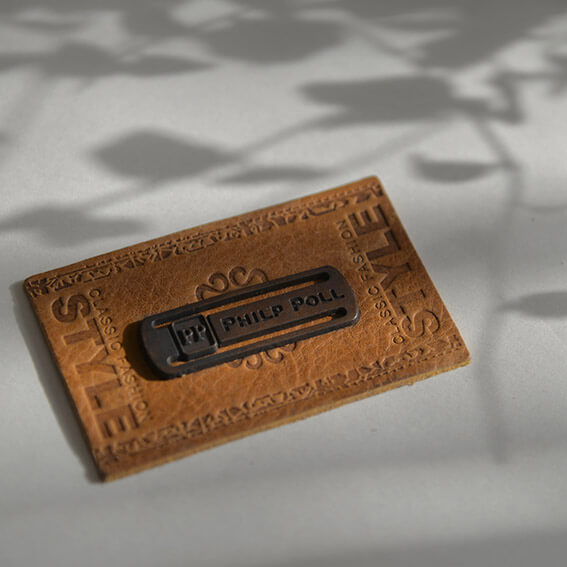 Original Leather Label Printing / Leather Label Production - Şen Labels